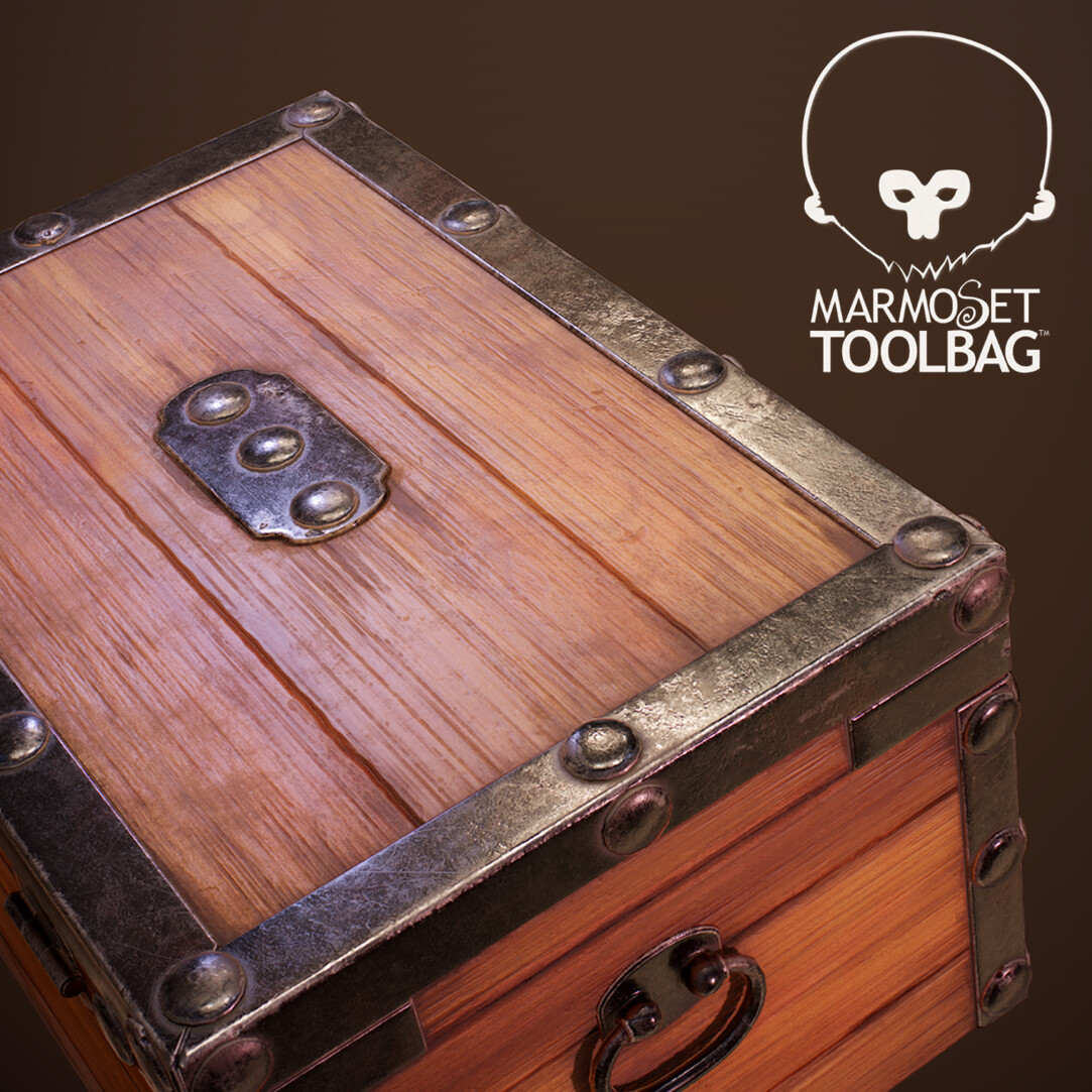 ArtStation - Wooden Trunk