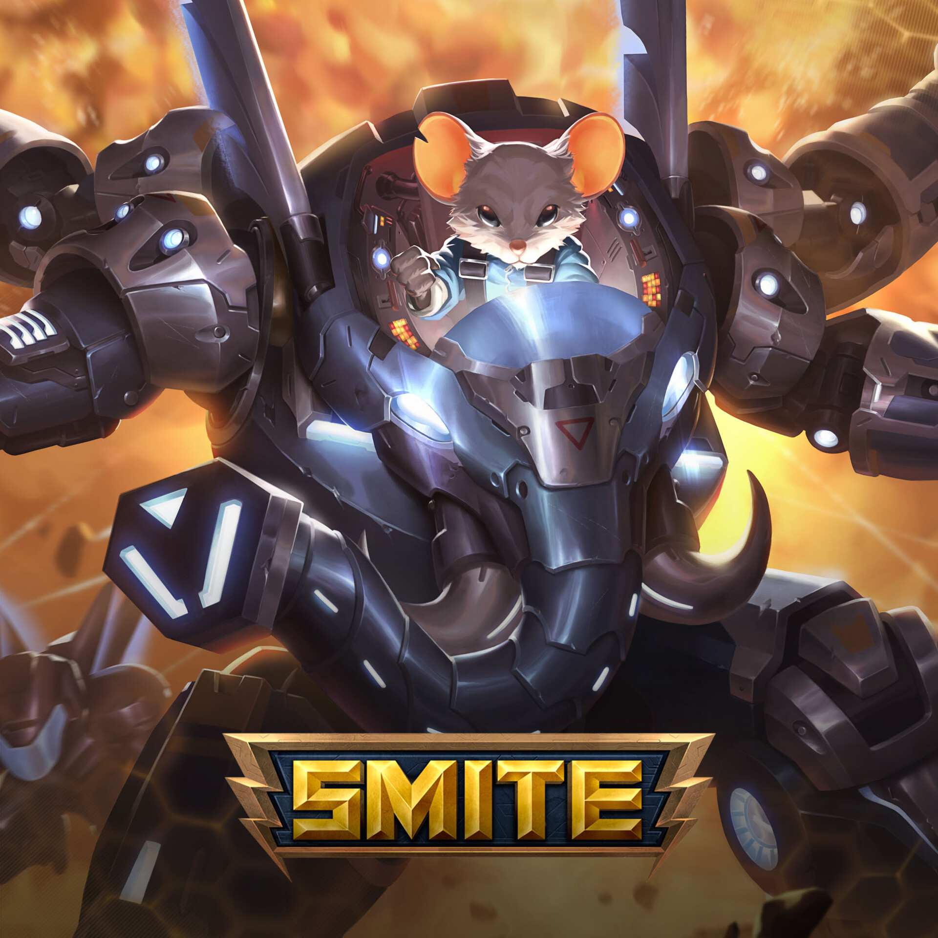 ArtStation - SMITE - M.O.U.S.E Force Ganesha