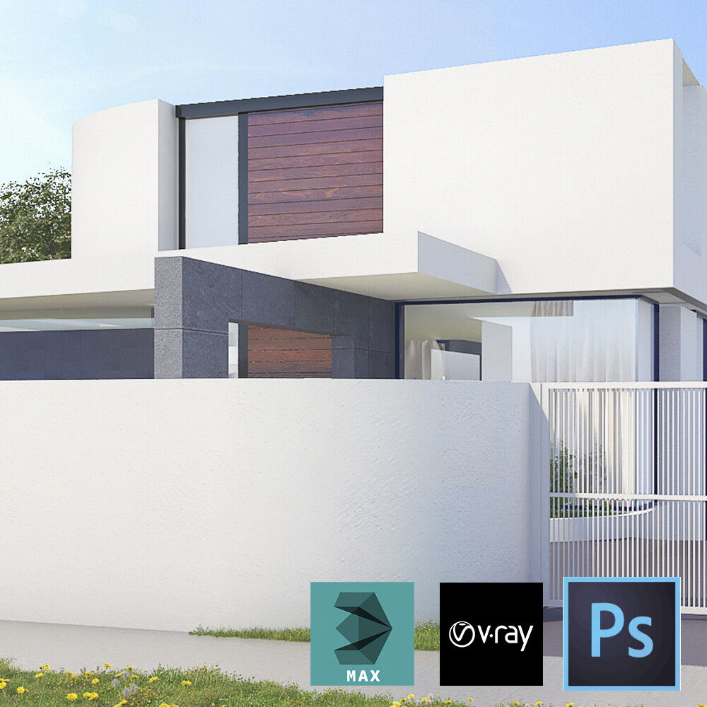 ArtStation - House Vray