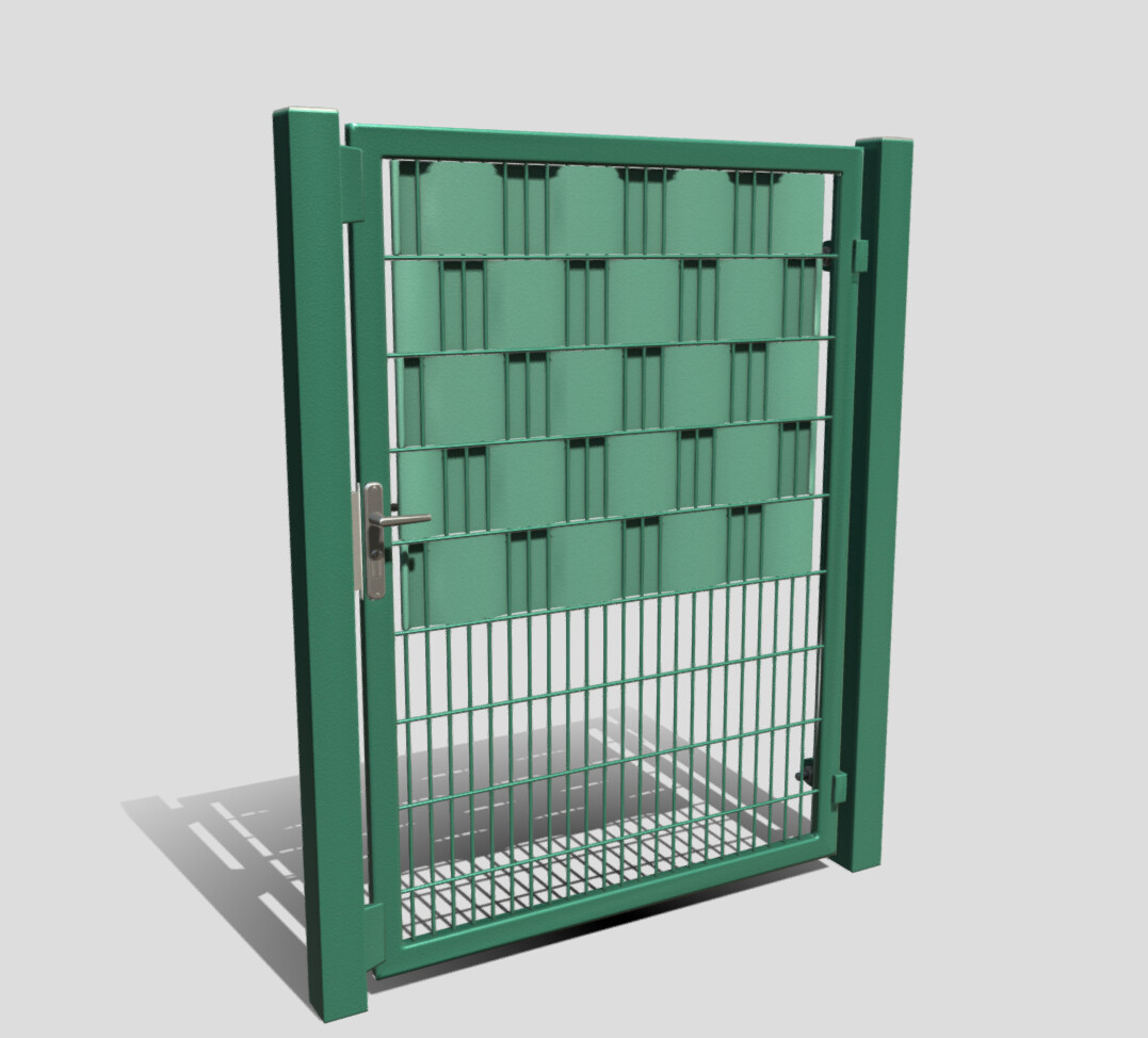 ArtStation - Green Garden Door