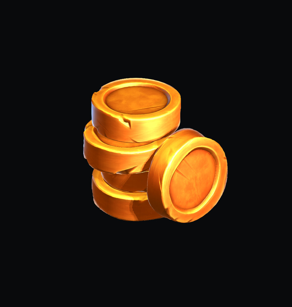 ArtStation - Stylised Coin Generation