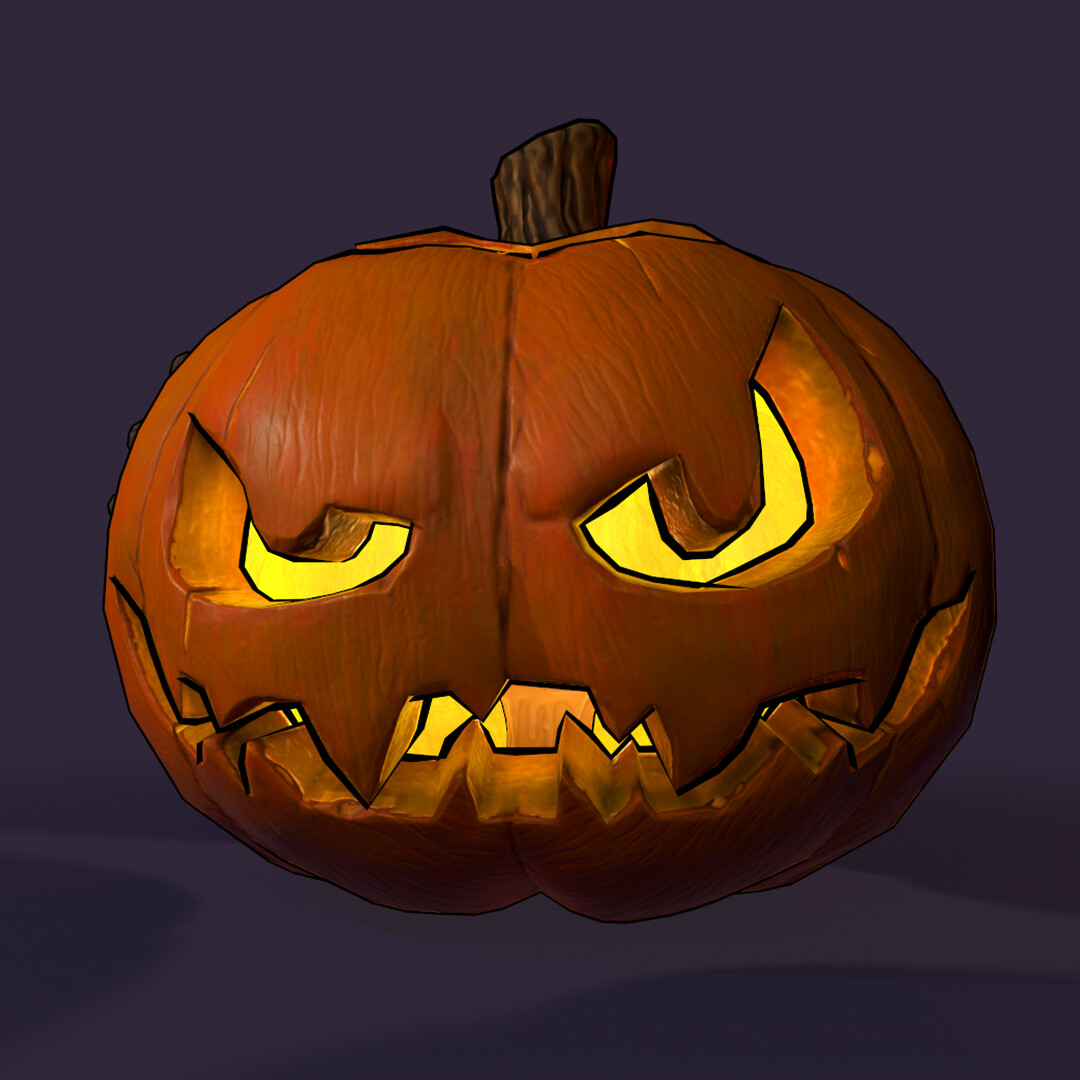 ArtStation - Halloween Pumpkin