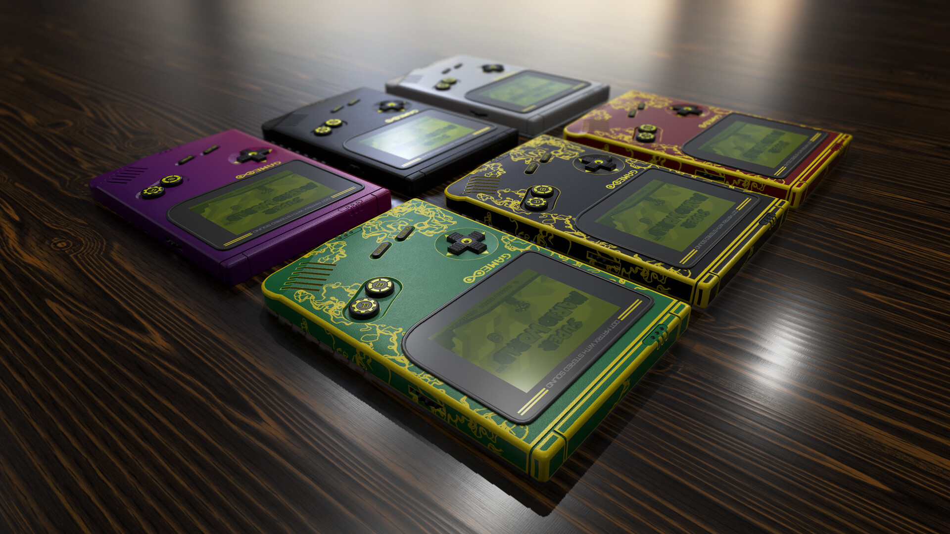 ArtStation - Gameboy Game Infinity
