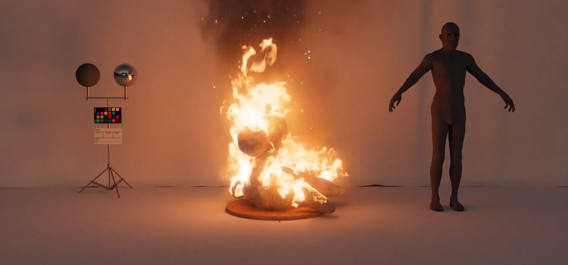 Damien Kessler - Fire lookdev scene