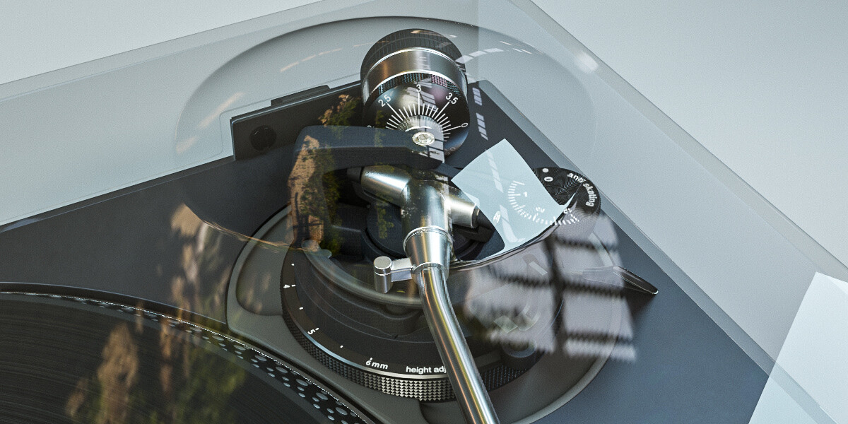 ArtStation - Technics SL1210 mk2 Direct Drive Turntable