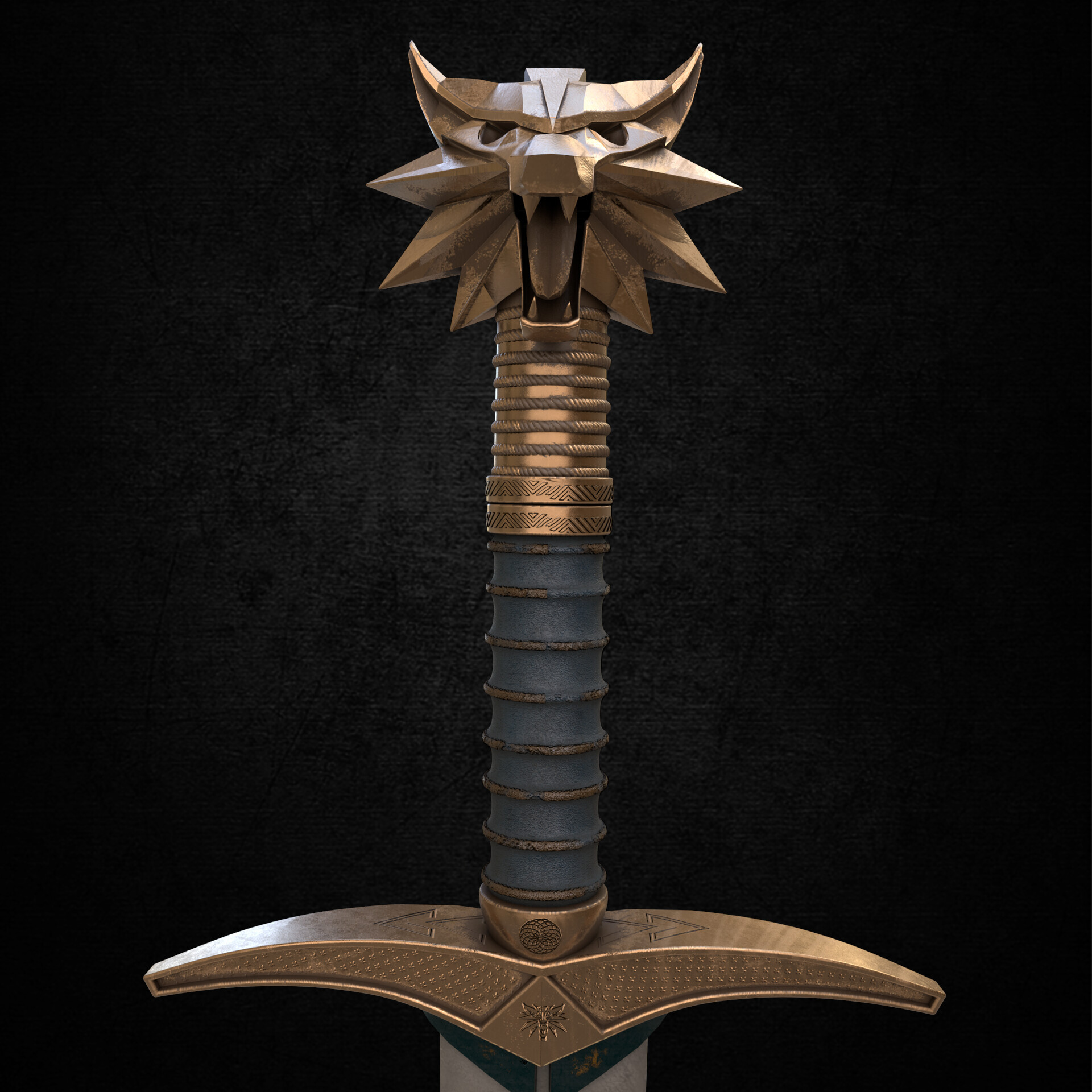 ArtStation - witcher's sword