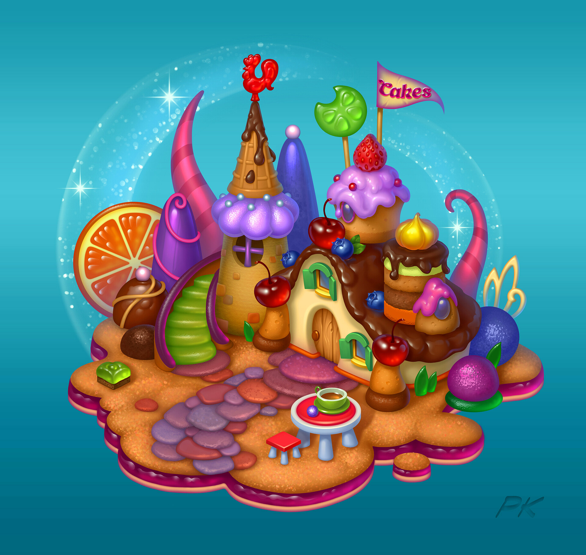 ArtStation - Cake Shop