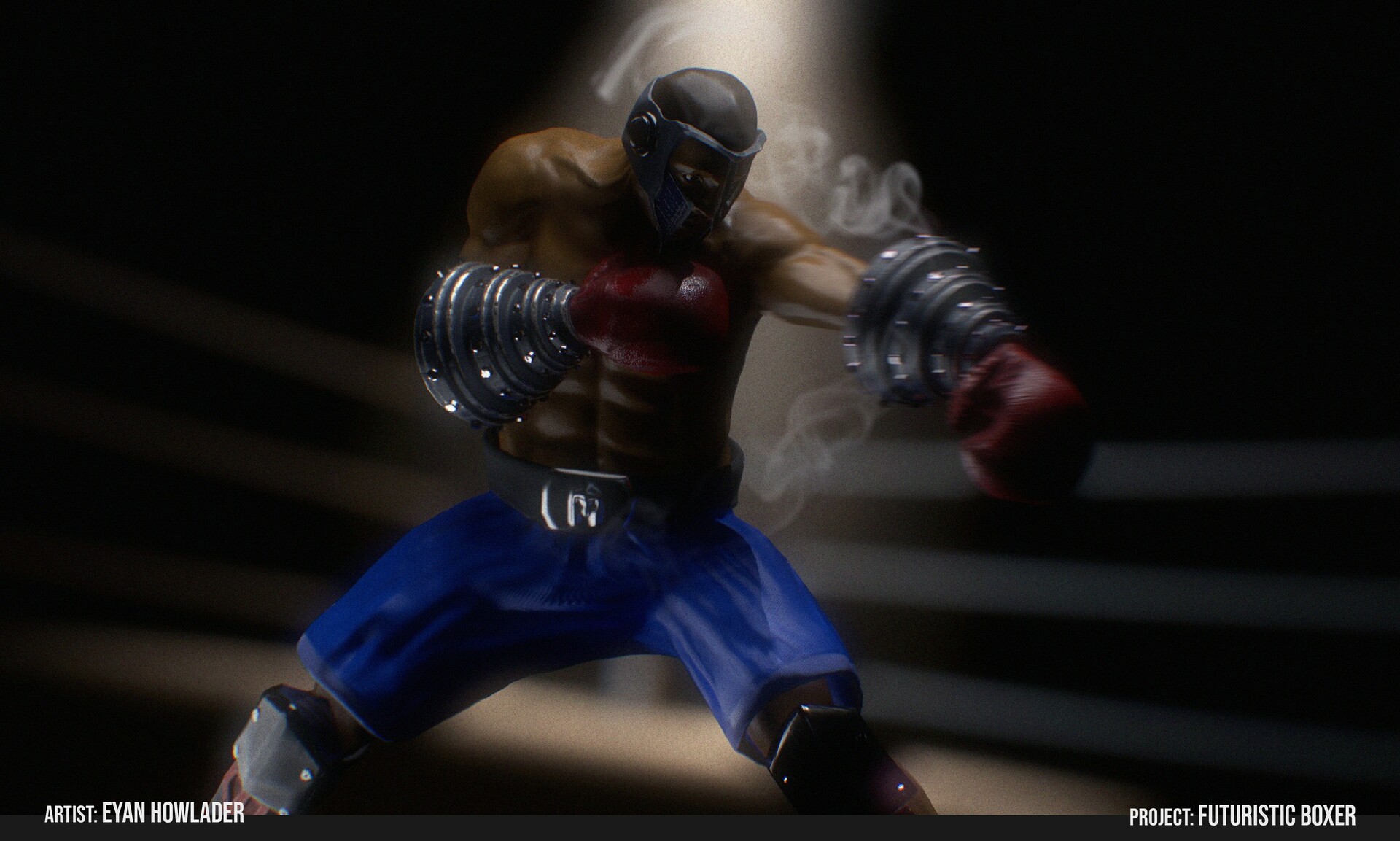 ArtStation - Futuristic Boxer