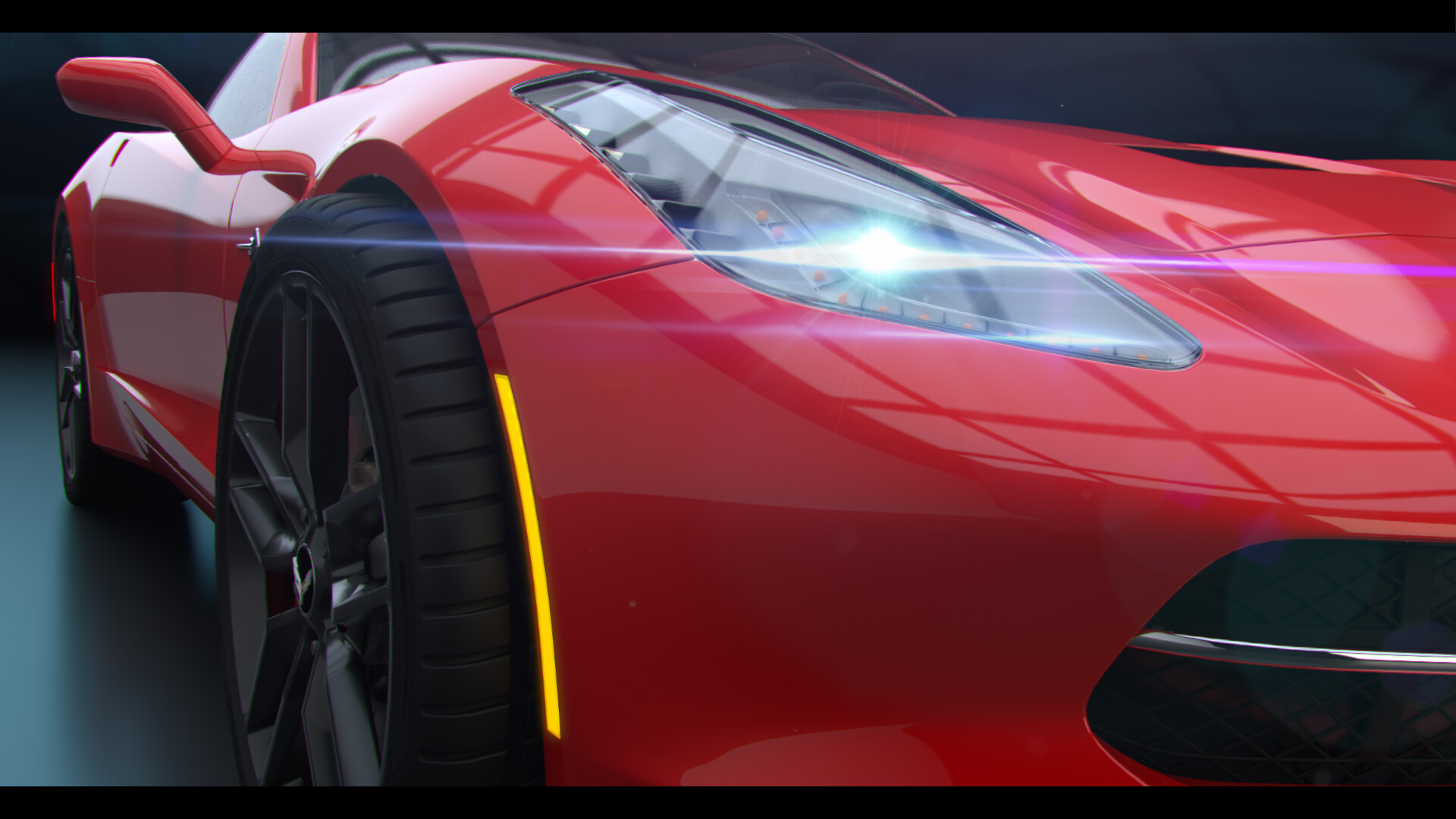 ArtStation - car Visualization