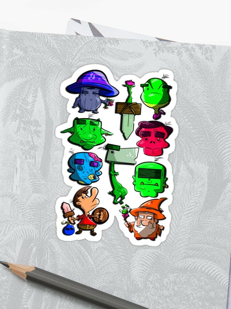 ArtStation - Fantasy Stickers