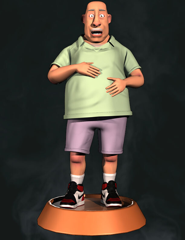 ArtStation - Fat Guy