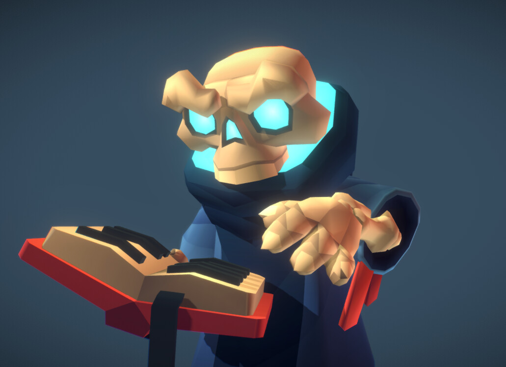 ArtStation - Skeleton Mage - Proto Series