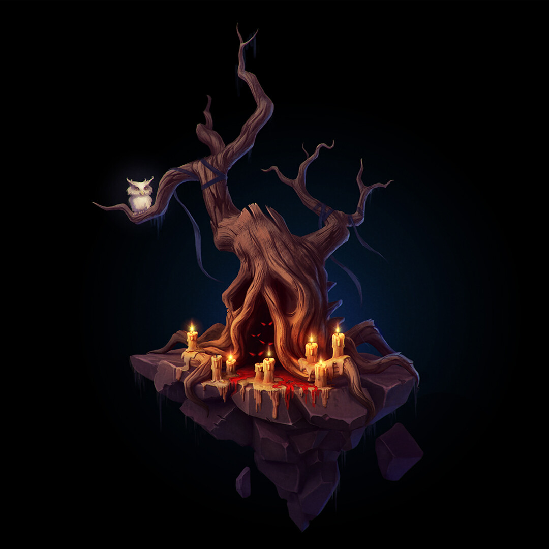 ArtStation - Mystic tree