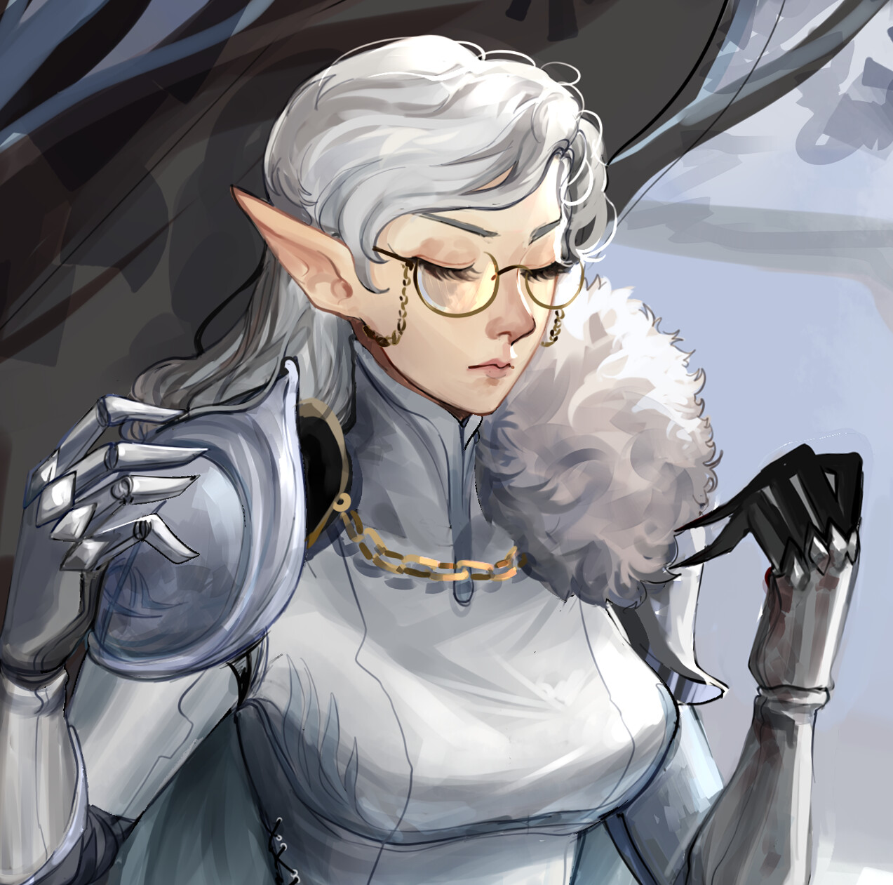 ArtStation - Winter Elf