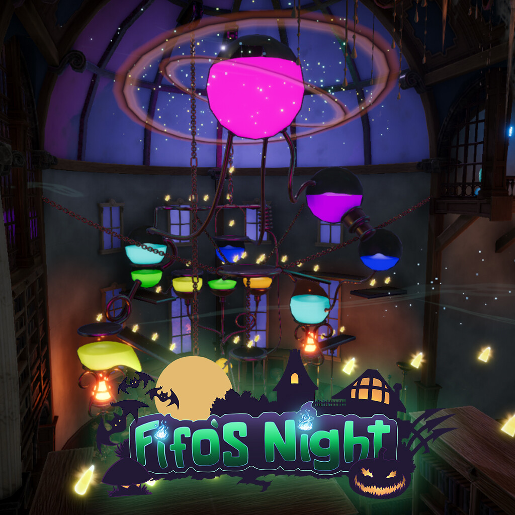 ArtStation - Library - Fifo's Night