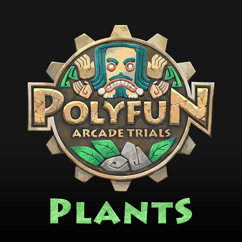ArtStation - Polyfun Arcade Trials: Plants