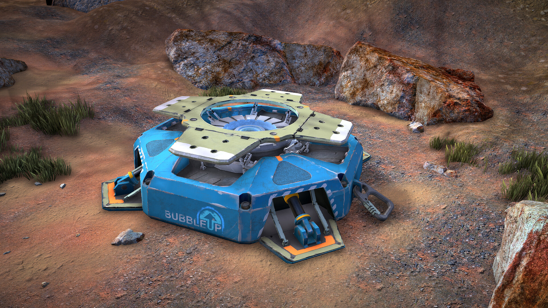 ArtStation - Fan Art - Apex Gibraltar Shield Disc