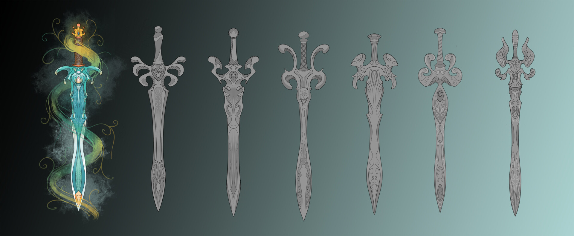 ArtStation - Sword of the Underworld