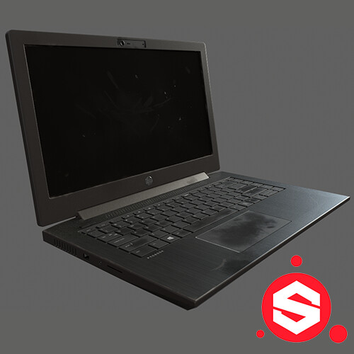 ArtStation - Prop Study - Laptop