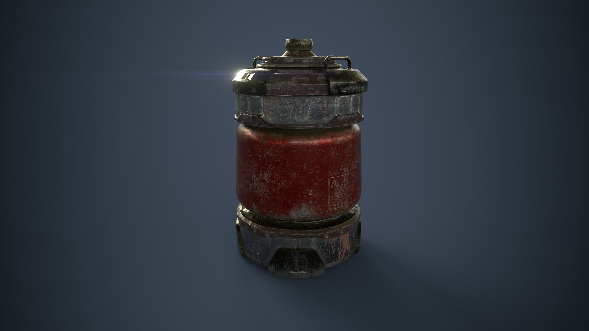 ArtStation - Gas cylinder (Maya / Substance Painter)