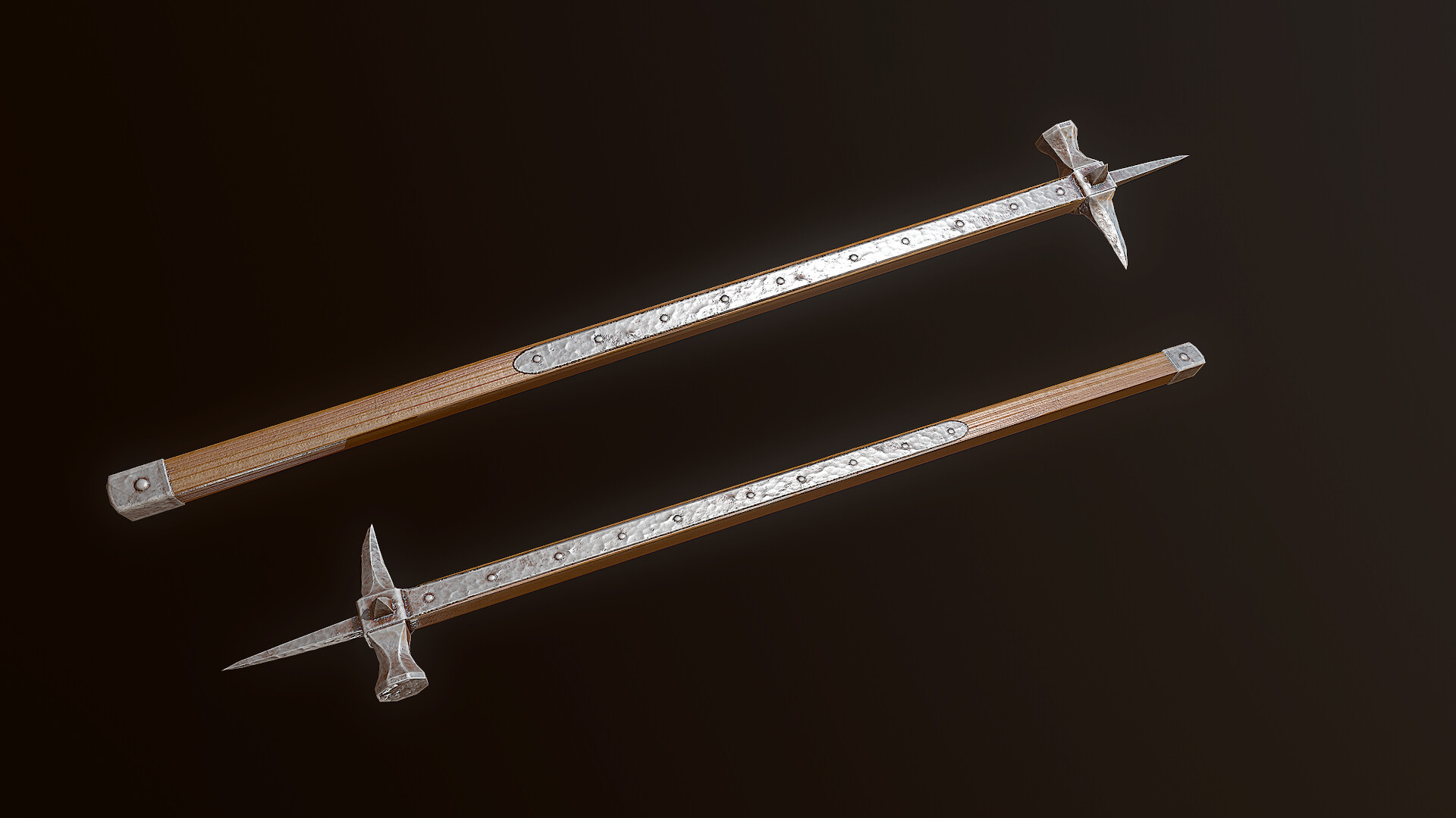 ArtStation - One handed warhammer - simple