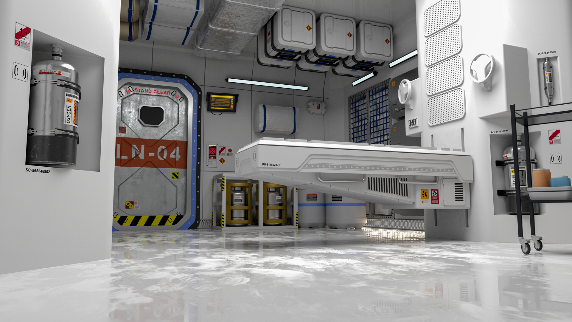 ArtStation - Alien Covenant - Medbay (Axis Animation Mentorship ...