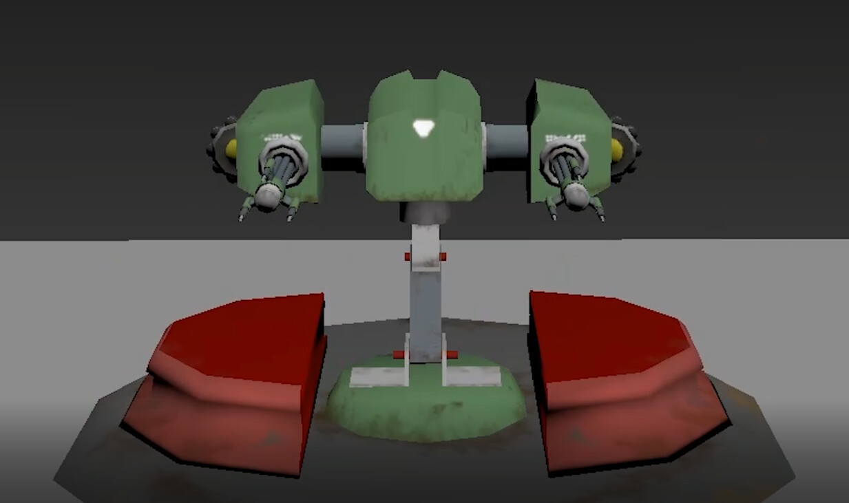 ArtStation - Turret Animations