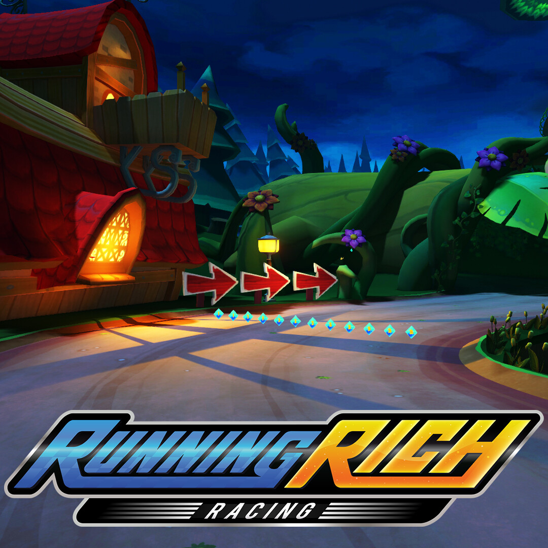 ArtStation - Running Rich Racing