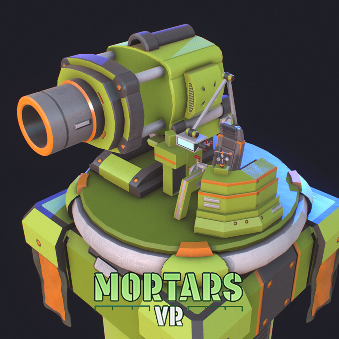 ArtStation - Mortars VR - Cannon Tower
