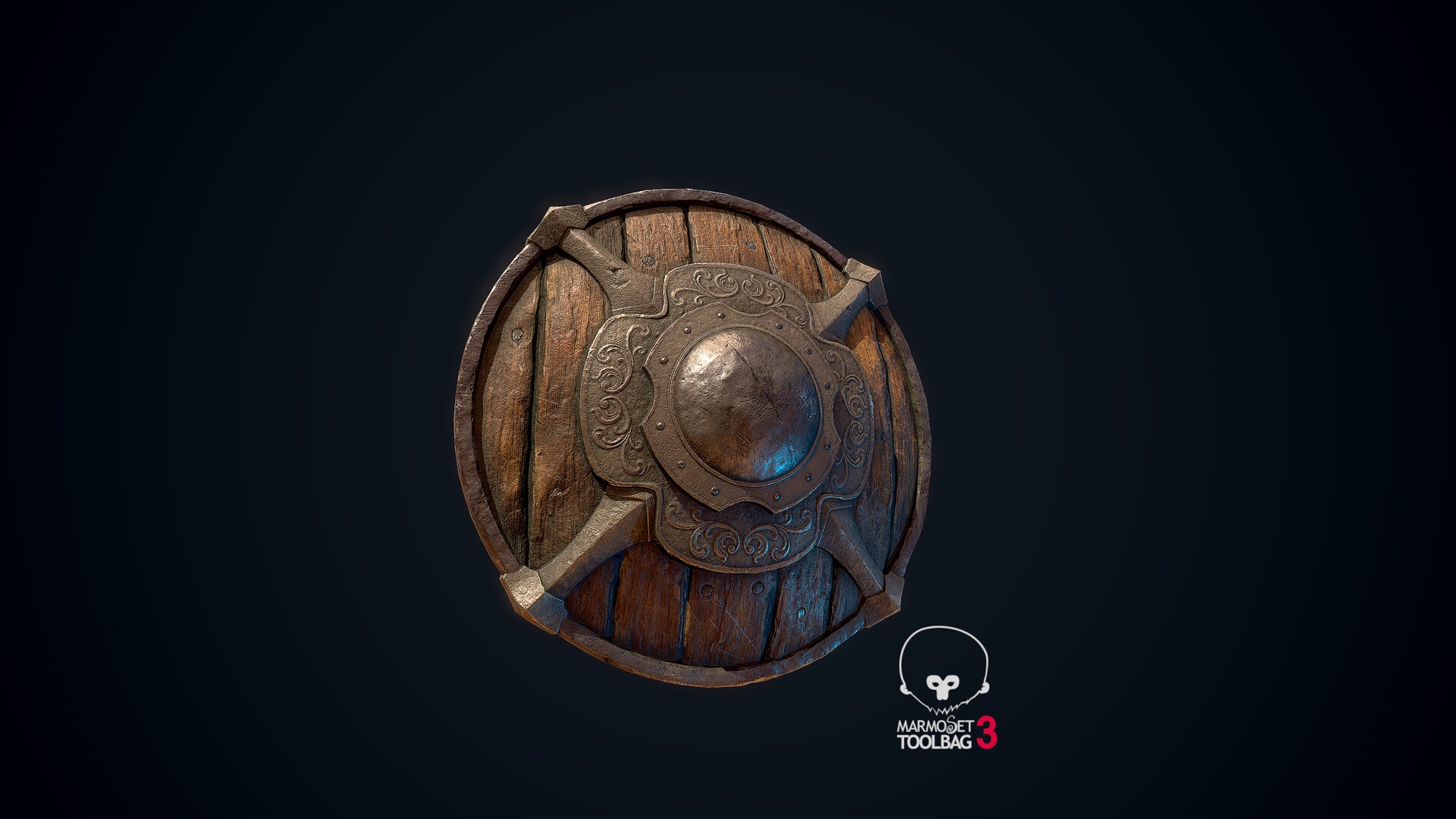 ArtStation - The medieval shield