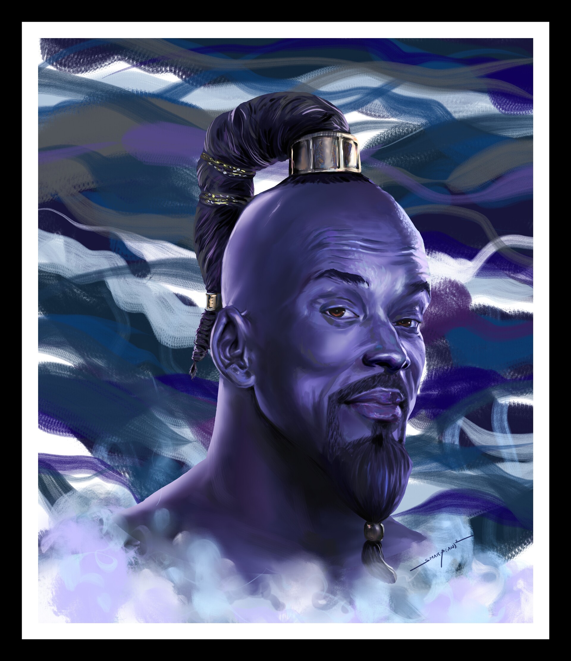 ArtStation - Will smith as genie