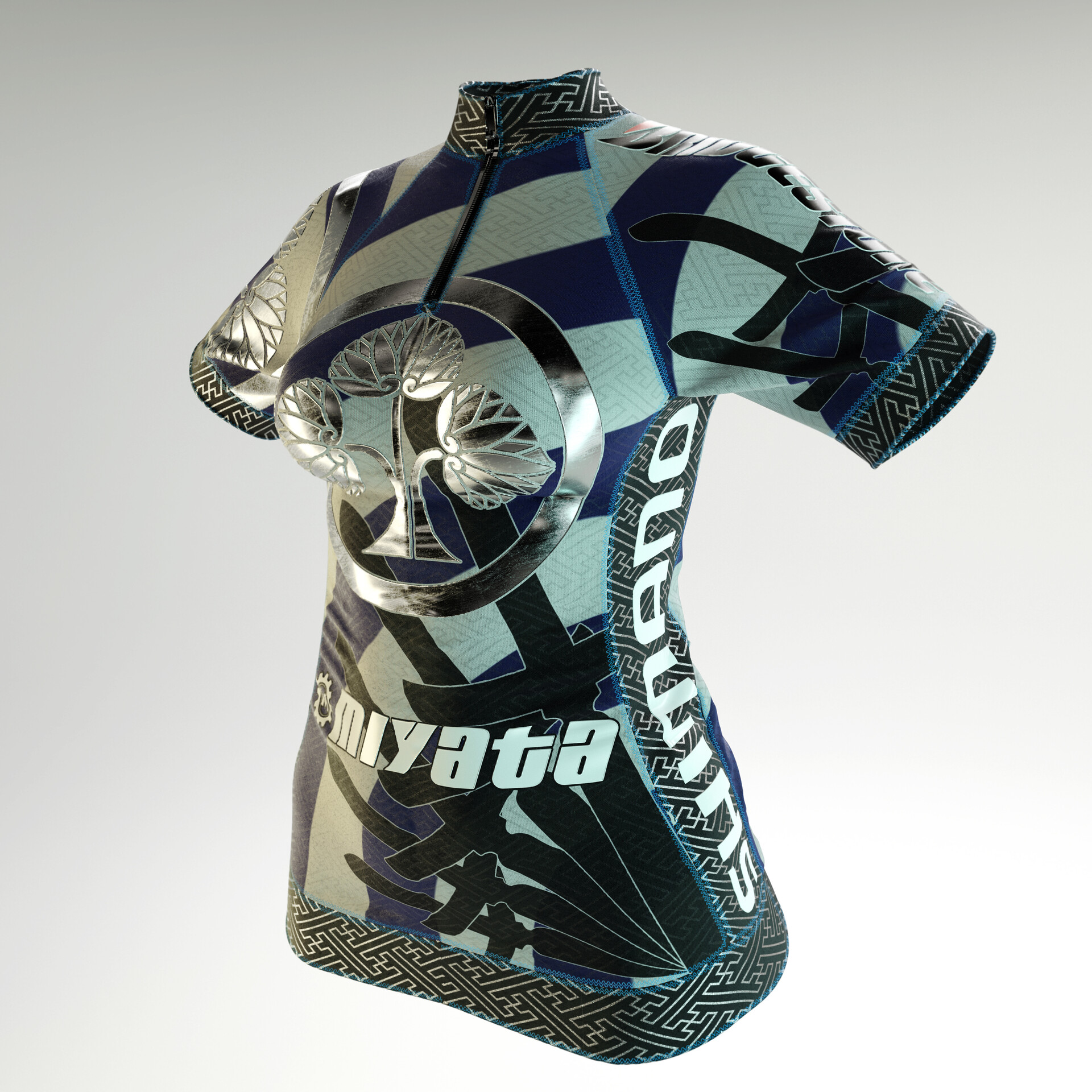 ArtStation - Samurai cycling team Honda - Komatsuhime