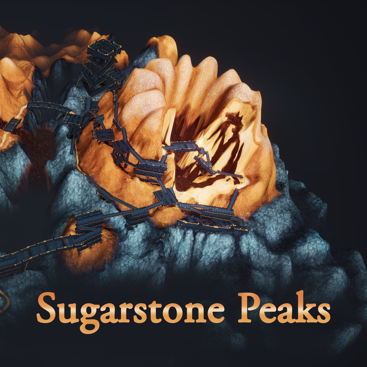 ArtStation - Sugarstone Peaks