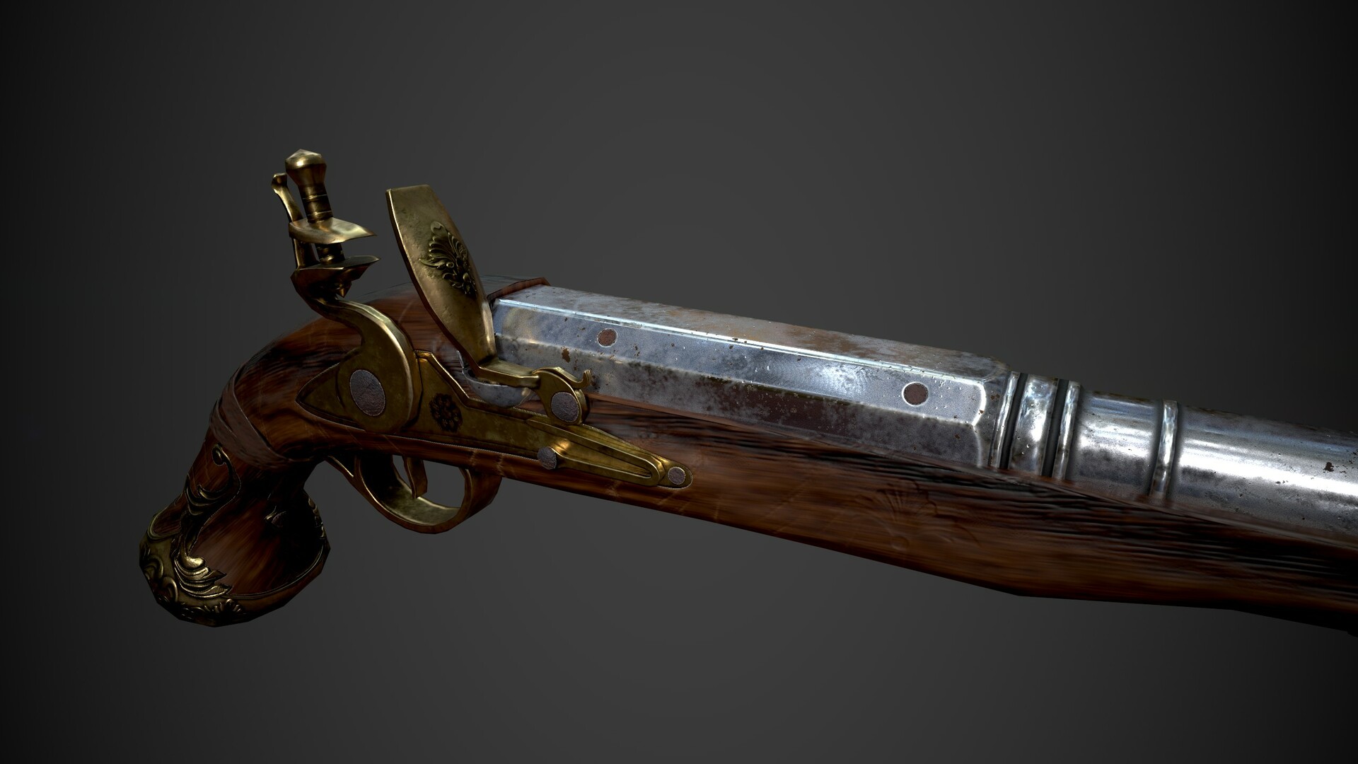 ArtStation - Percussion Pistol