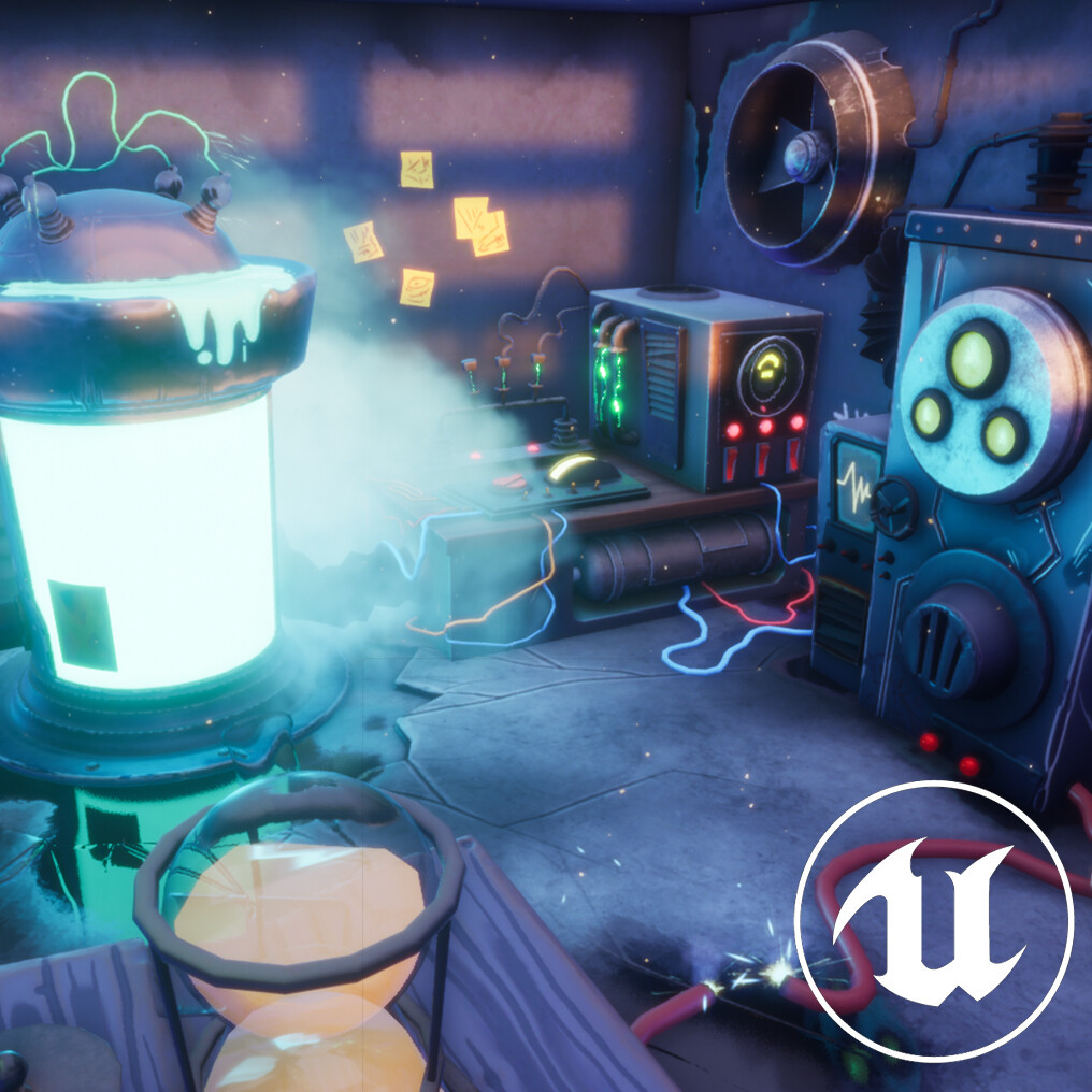 ArtStation - Mad Science Lab