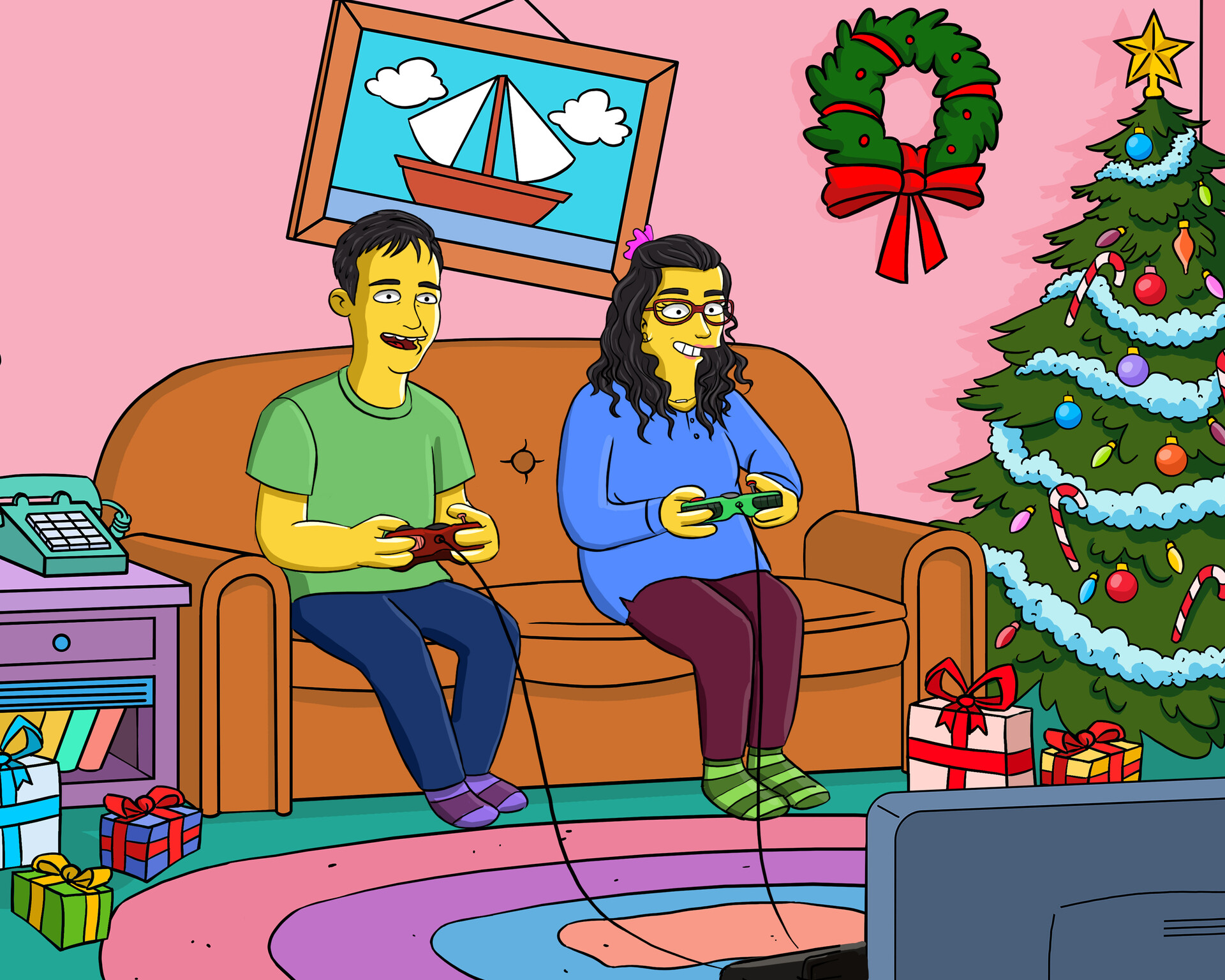 ArtStation - simpsons