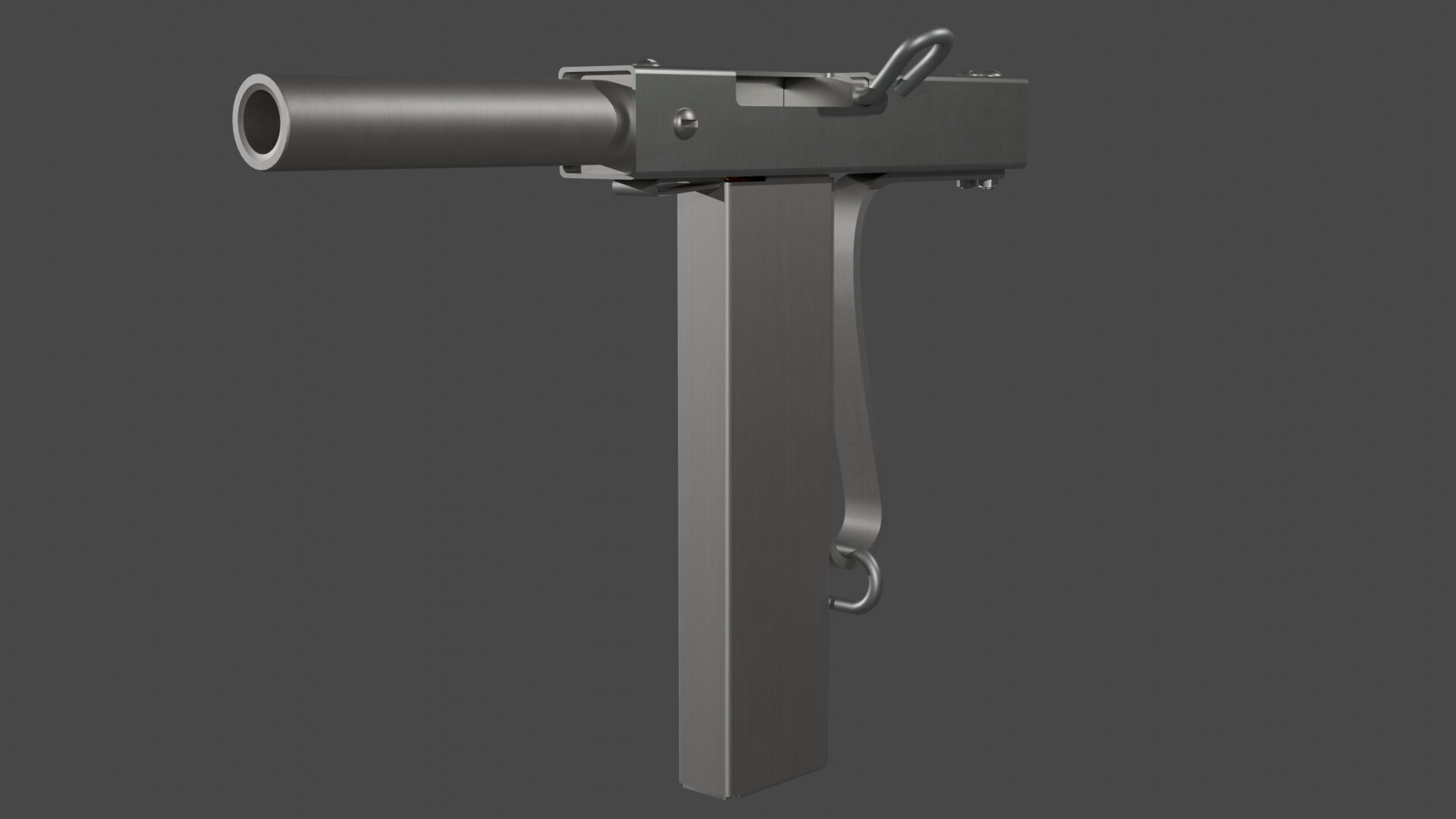 ArtStation - Simple Improvised Machine pistol 380 acp