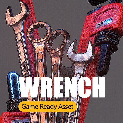 ArtStation - Realistic WRENCH