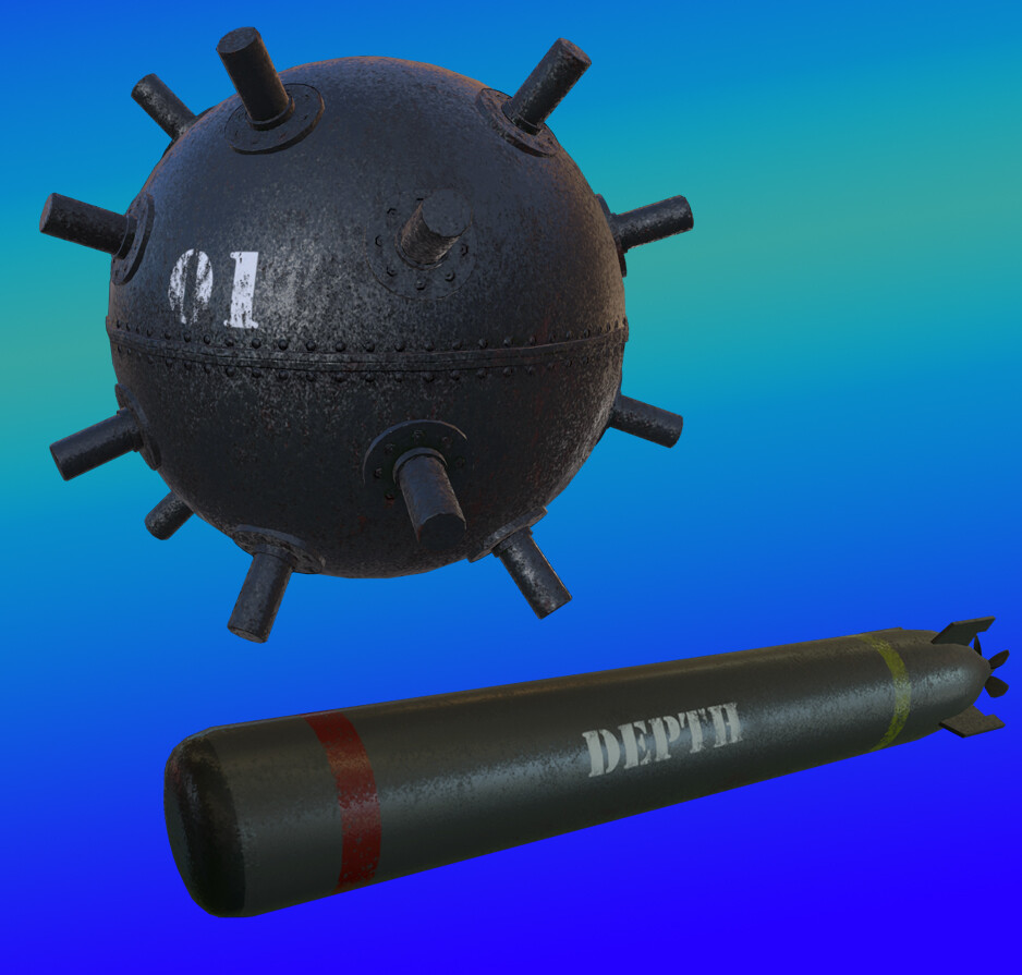 ArtStation - Depth Projectiles