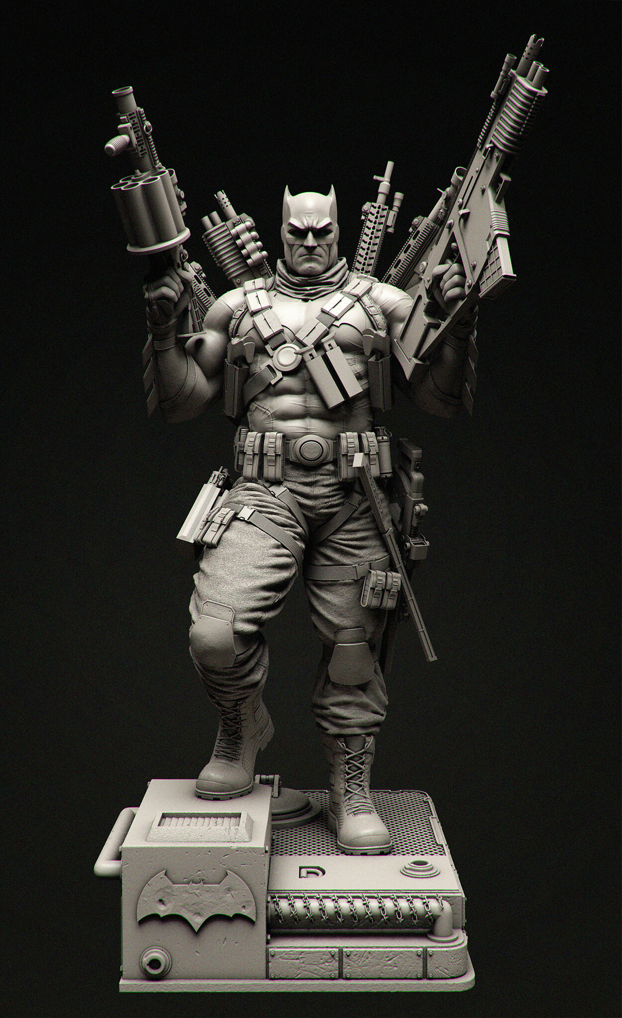 ArtStation - Grim Knight Batman