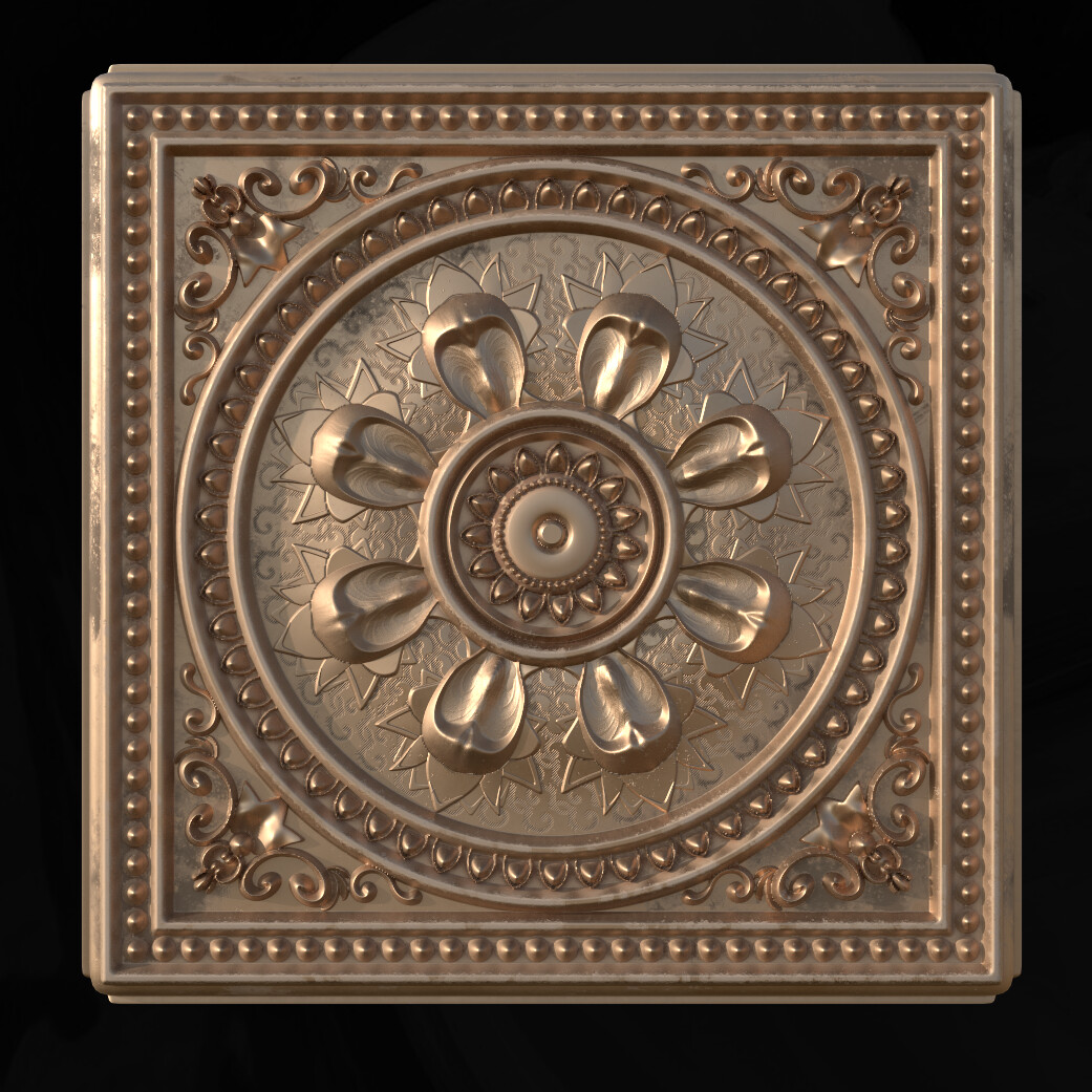 ArtStation - Ceiling Molding