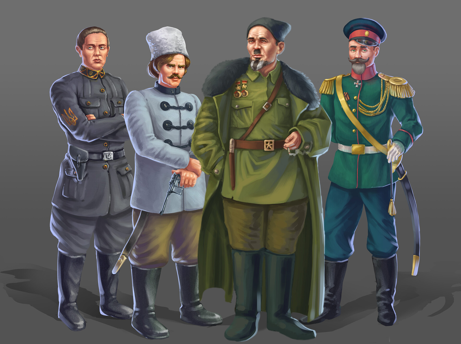 ArtStation - History characters 1