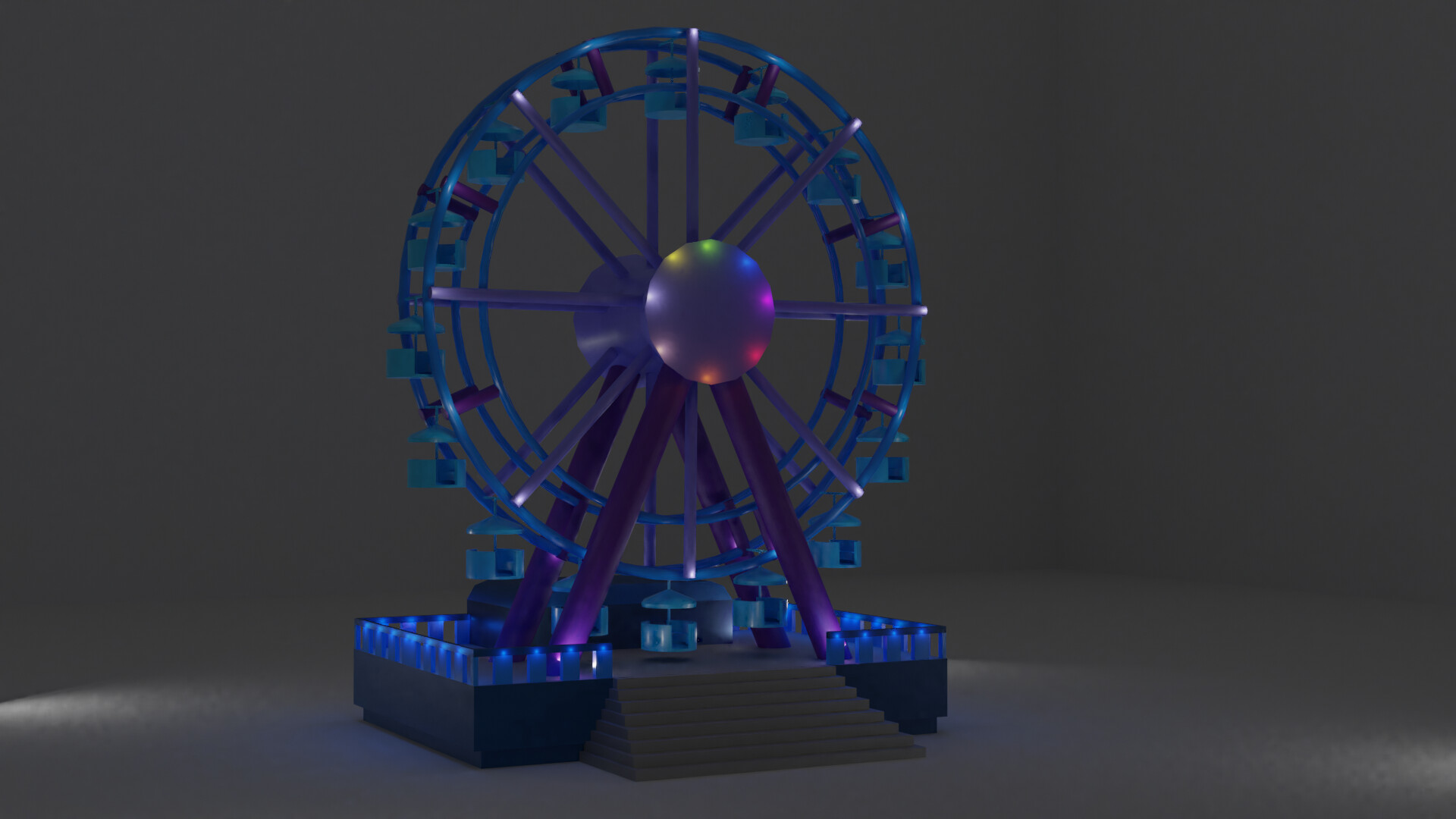 ArtStation - Fair Ferris Wheel