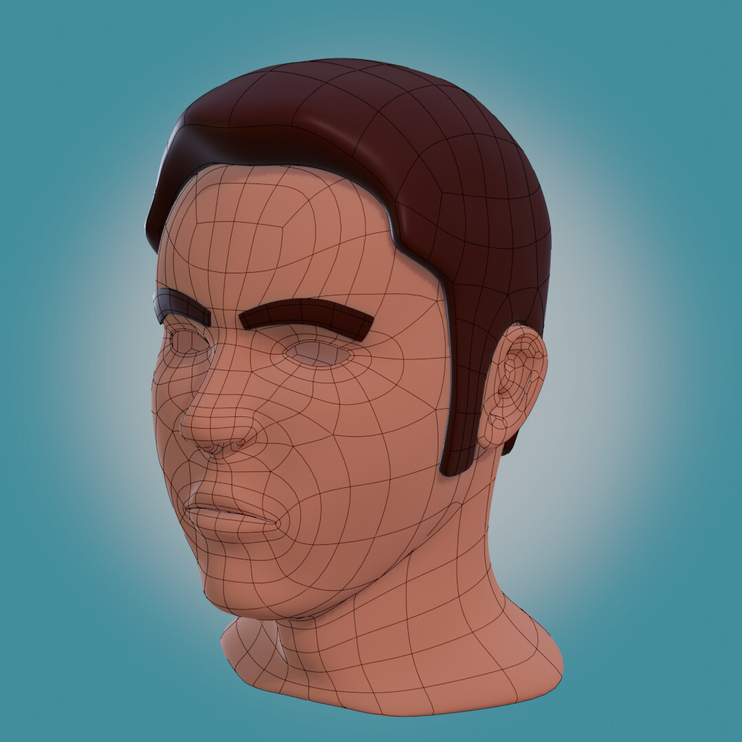 ArtStation - Random Head (WIP)