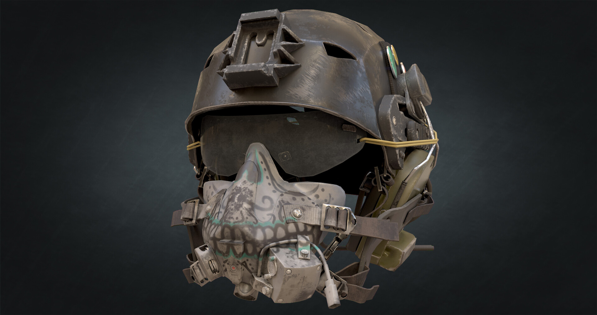 ArtStation - Helmet and Mask Game asset