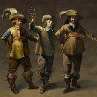 ArtStation - Musketeers