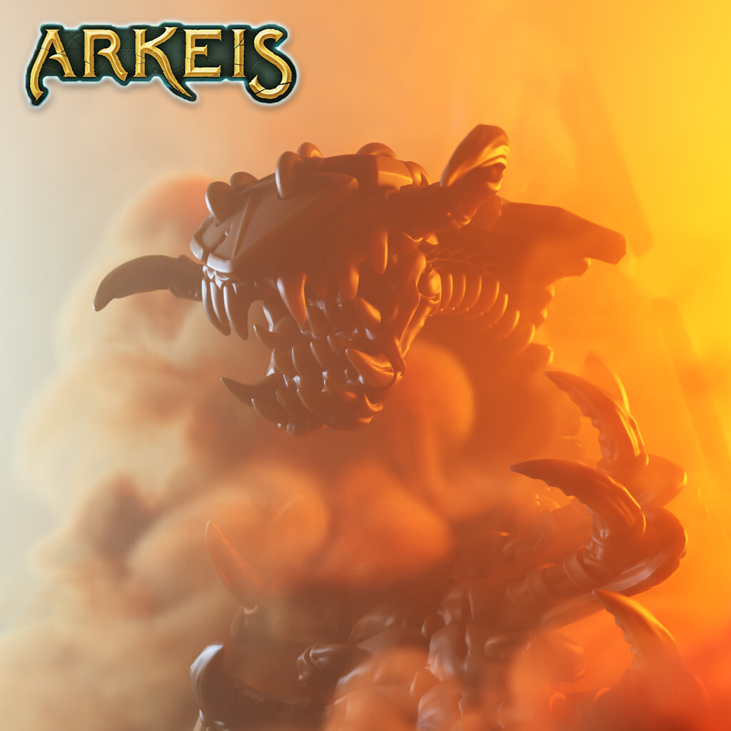 ArtStation - ARKEIS - Sand-Worm