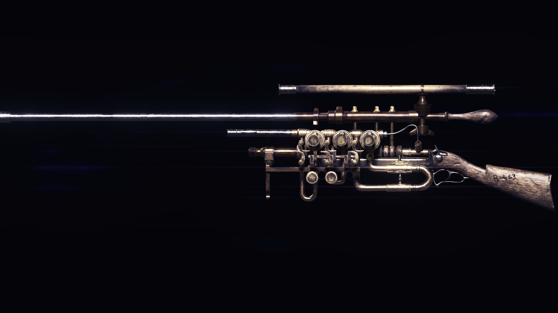 ArtStation - Steampunk_Gun Bs-463