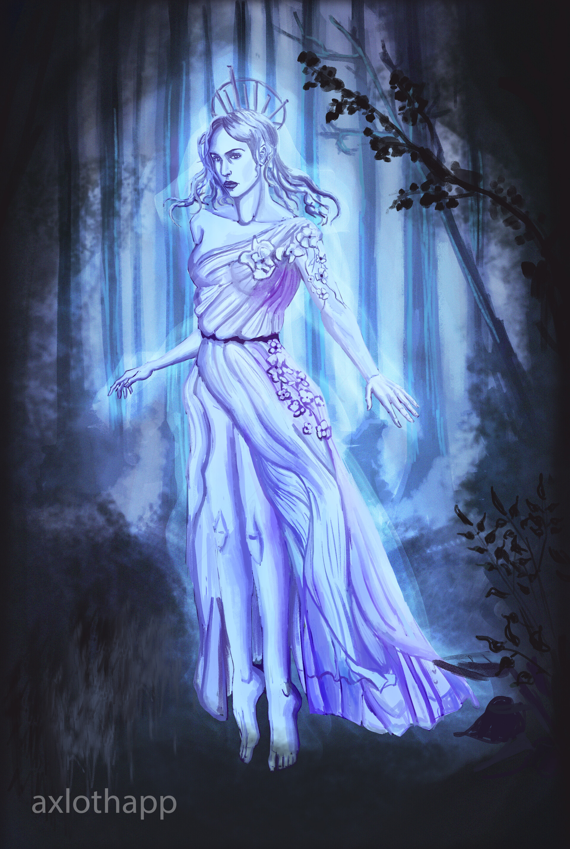 ArtStation - "Forest ghost"