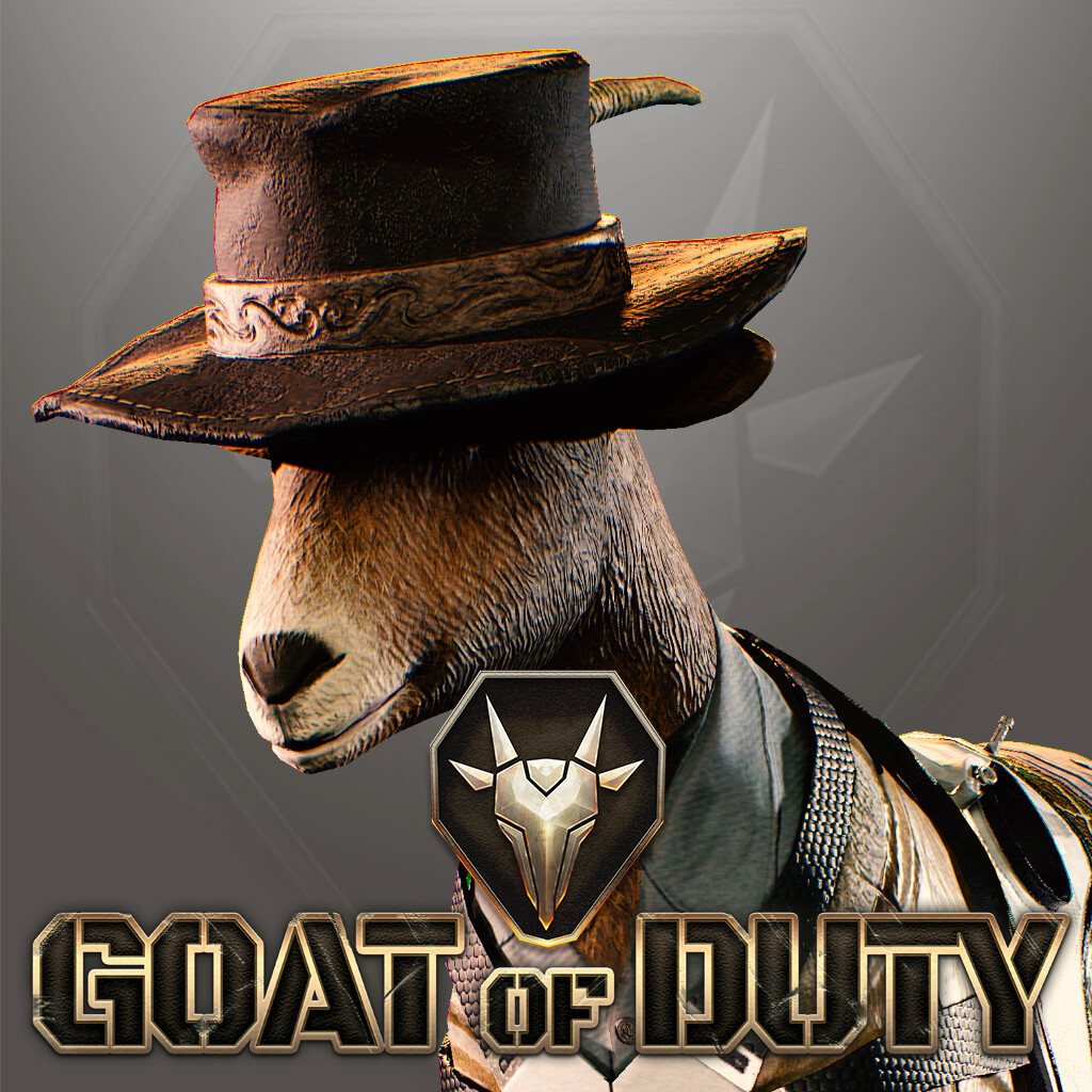 ArtStation - Goat of Duty - Goat Eastwood